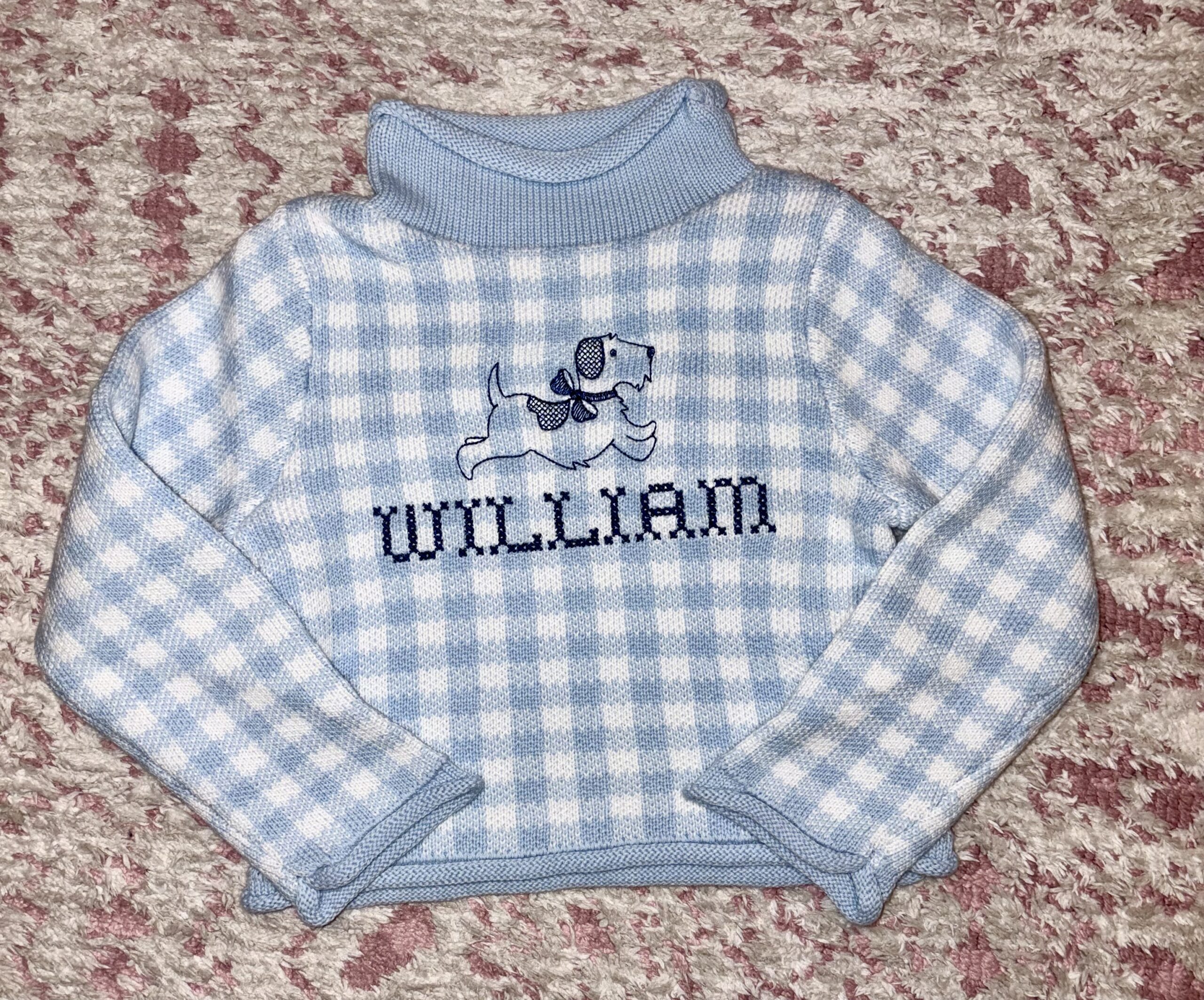William | 12-months - The Monogrammed Nest